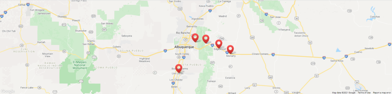 Locations | Visit a Duke City Primary Care Office in New Mexico
